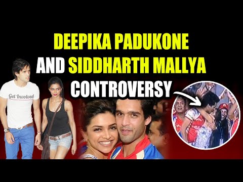 Deepika Padukone And Siddharth Mallya Controversy