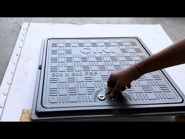 Frp Rectangular Manhole Cover - Frp Manhole Cover With Lock ...