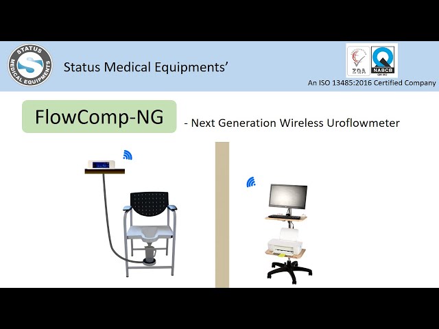 Wired Uroflow Meters - Wired Flow Comp-NG Manufacturer from Satara