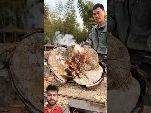 Wood Cutting New Techniques #woodcutting #technology #woodworking #woodworking