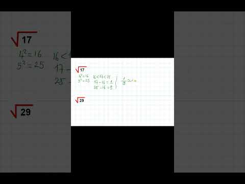 how to compute the sqrt of any number