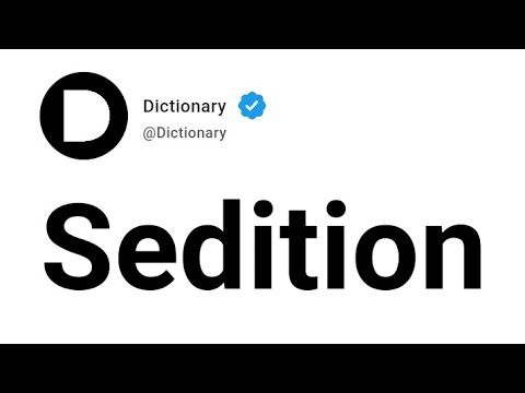 Sedition Meaning In English
