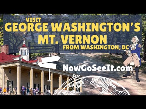 Visiting Mt. Vernon from Washington DC (Arlington) Via Train. An easy Day Trip from DC. Top Tips!