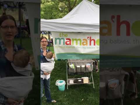 The Mama'hood at the 2017 Kith Colorado Babywearing 5K