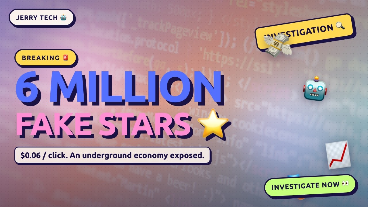 [FULL][EN]6 MILLION fake GitHub stars — and how VCs fund the fraud 💸