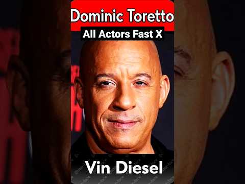 Actors in Fast X #fastx #fastandfurious #hollywood #actor