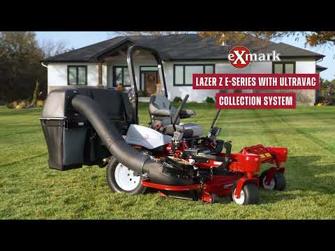 Lazer Z E-Series with UltraVac Collection System | Exmark