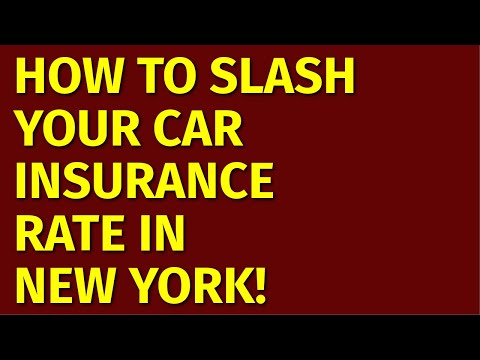 Cheapest Car Insurance in New York ★ How to Get the Best Auto Insurance Rate