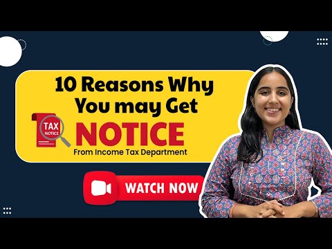 Reasons why you may get Income Tax Notice from ITD for FY 2022-23| Income Tax Act@Tax2winInIndia