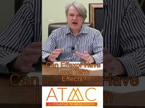 Can Effexor Have Long Term Effects?