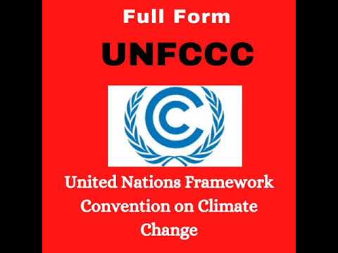 UNFCCC full form | Meaning of UNFCCC | unfccc