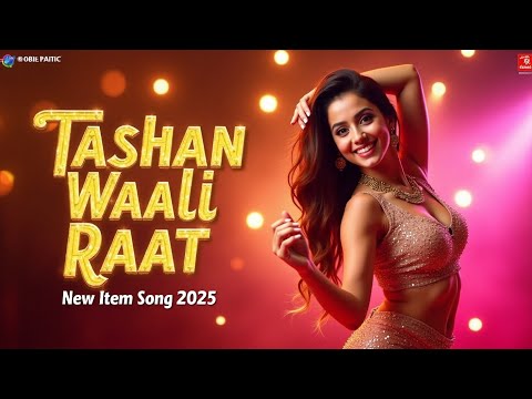 Tashan Waali Raat 🔥 | New Bollywood Item Song 2025 | Dance Party Anthem | Official Music Video