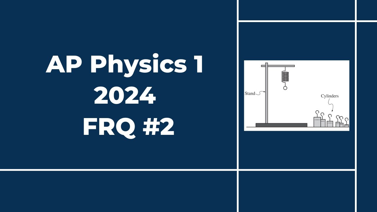 2024 AP Physics 1 Free Response #2