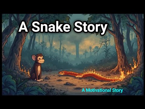 The Story Of Snake, Best Motivational Story,Learn English Through Story,Best English Stories