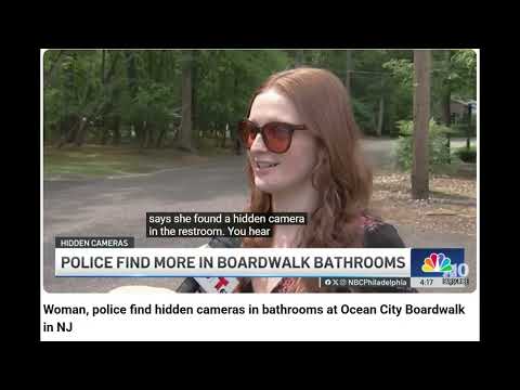 Hidden Camera pens found in family bathrooms on the boardwalk