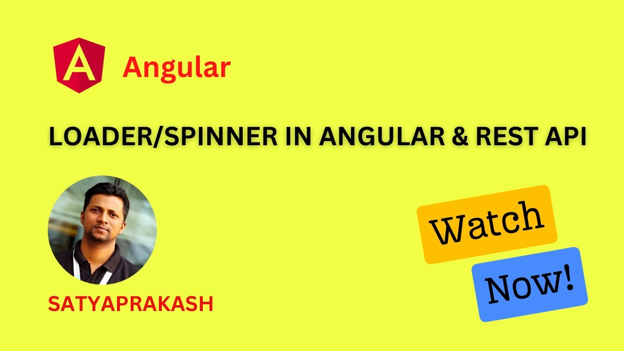 Angular Tutorial for Beginners: Add Loader or Spinner using REST API #angular