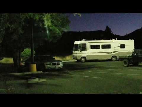 Spending the night at the Yreka Walmart!