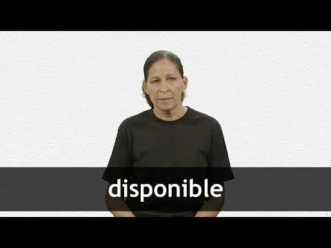 English Translation of “DISPONIBLE” | Collins French-English Dictionary
