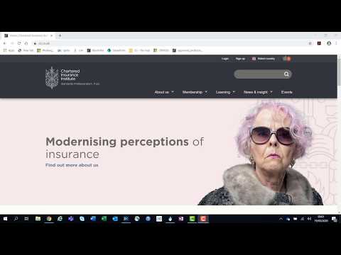 How to create an account on CII