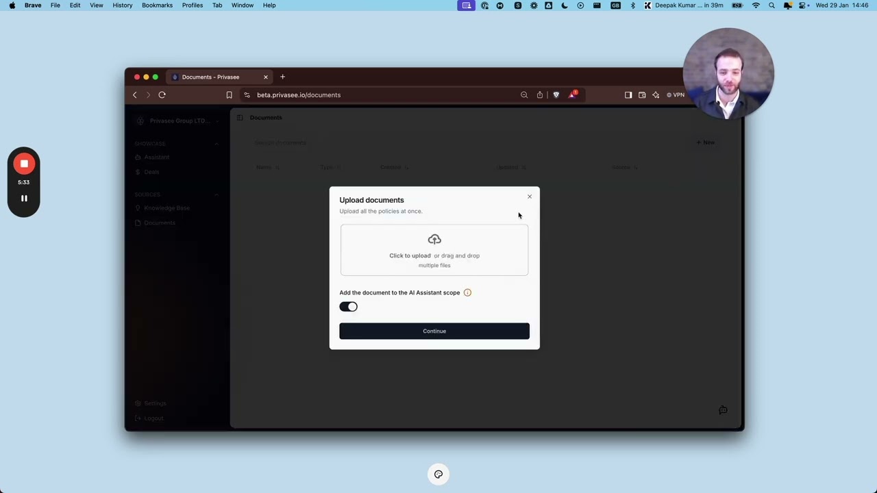 Uploading multiple files to your Knowledge Base in one click
