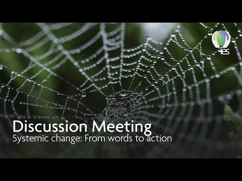 Discussion Meeting: Systemic change - From words to action