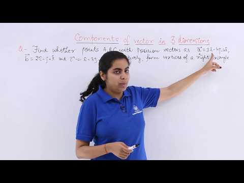 Solved Examples for JEE: Vector Algebra- 12 Video Lecture