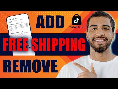 How to Add or Remove Free Shipping in TikTok Shop (2025)