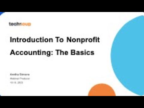 Introduction To Nonprofit Accounting The Basics