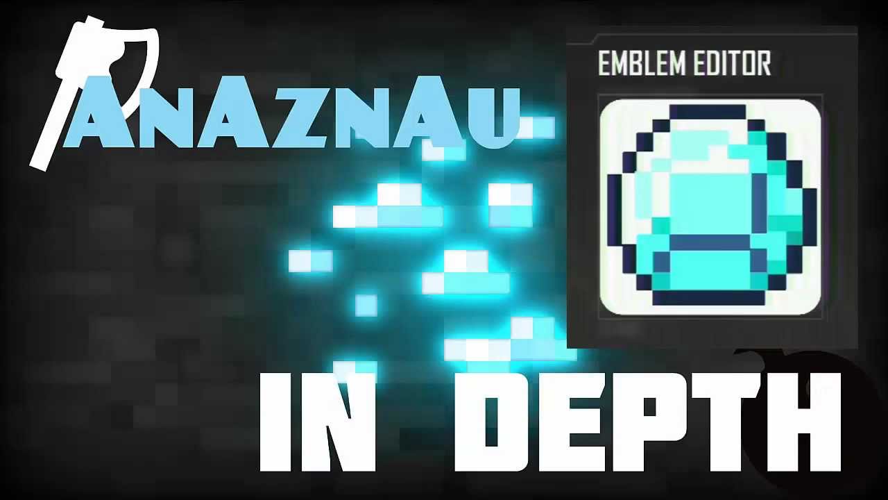 COD Black Ops 2 Emblem Tutorial - Diamond Minecraft In Depth with Narration