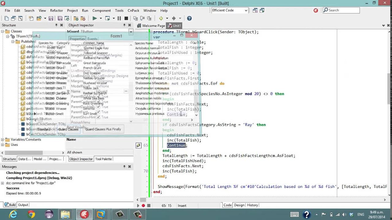 Delphi Programming Tutorial #104 - Loops with Guard Clauses
