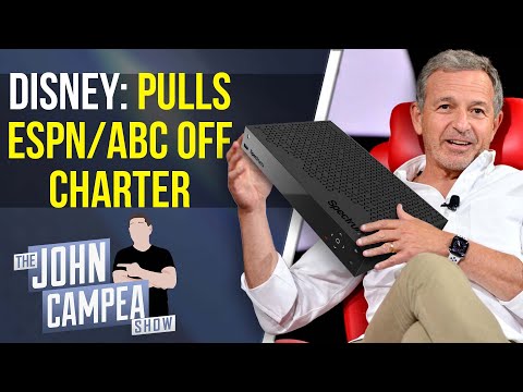 Disney Channels Like ESPN, ABC Pulled From Charter Spectrum Cable