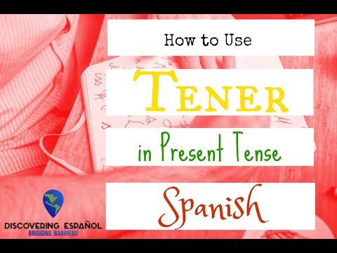 Verb Tener Conjugation & Uses in Present Tense Spanish