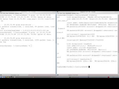 Ping and Tcpdump