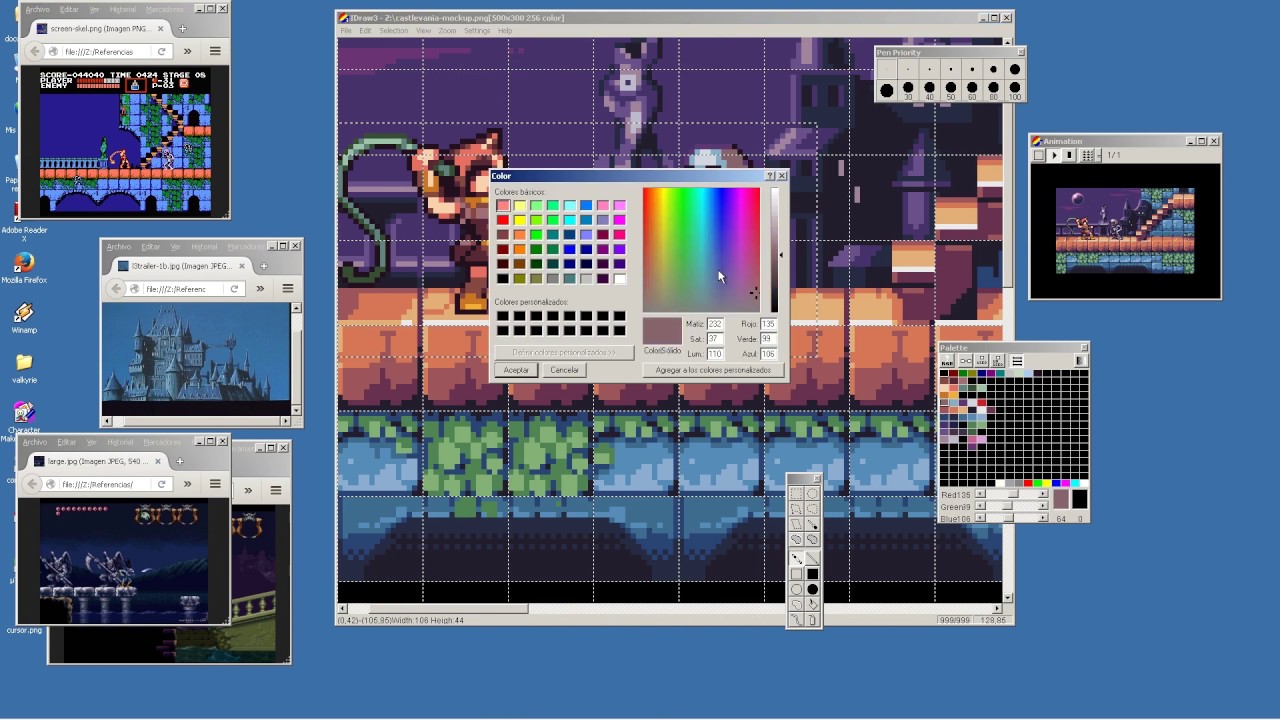 PIXEL ART TIME LAPSE #11 - Castlevania