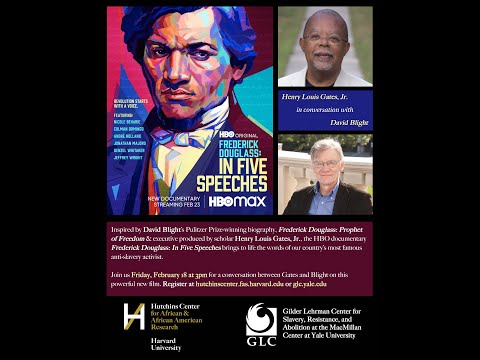 ‘Frederick Douglass in Five Speeches’: A conversation with David Blight ...