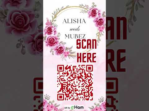 βScan the love, share the joy! πβ¨ Join us as we say βI doβ β just scan to get all the details!β