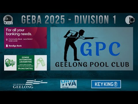 GEBA 2025 - Division 1 - Round 9 - GPC Cats v Ukrainian Sports Club