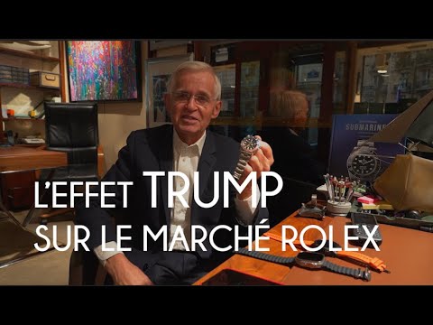Rolex : l’effet Trump sur le marché de la collection