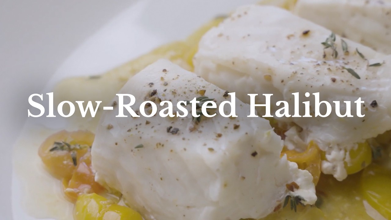 This Halibut is Springtime on a Plate 🐟
