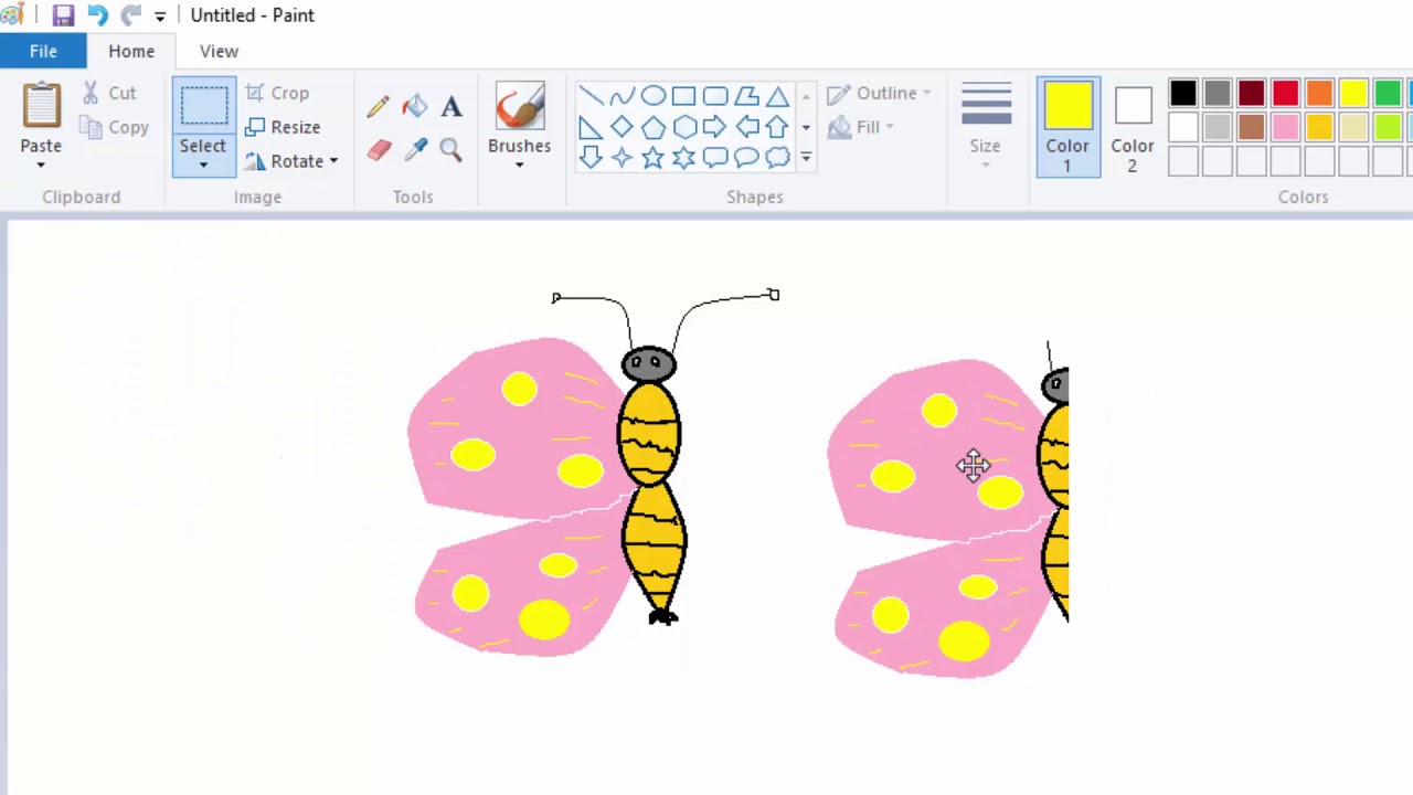 Butterfly Animation in JavaScript Programming