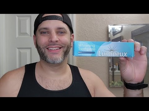 Lumineux Teeth Whitening Toothpaste for Sensitive Teeth (Review)