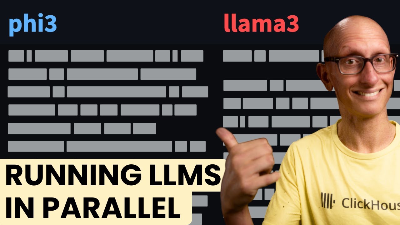 Ollama can run LLMs in parallel!