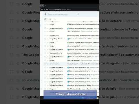 Encuentra correos electrónicos en gmail.
