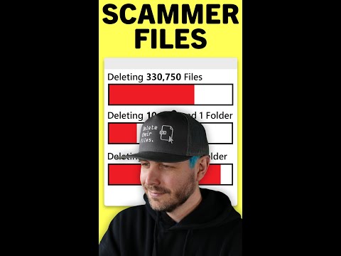 World's Largest Scammer File Deletion #shorts