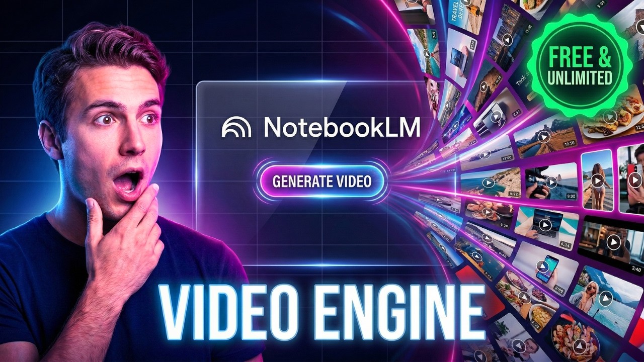 Turn NotebookLM into a Video Engine (Free & Unlimited)