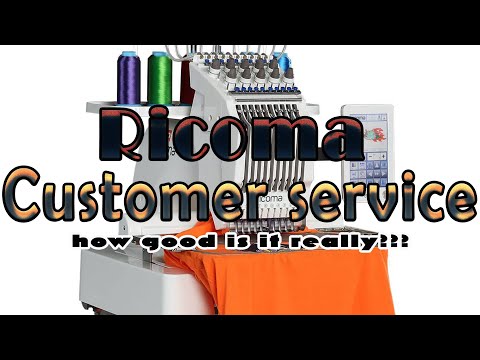 Ricoma's Customer service .... we need to talk