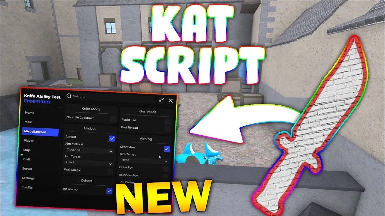 *NEW* KAT Script (PASTEBIN 2026) (KILL ALL , AUTOFARM, ESP, SPEED, SILENT AIM)