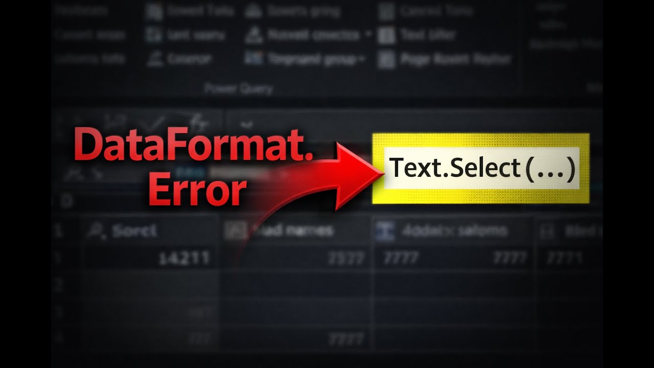 How to fix DataFormat.Error in Power Query (The aggressive way) 🚀