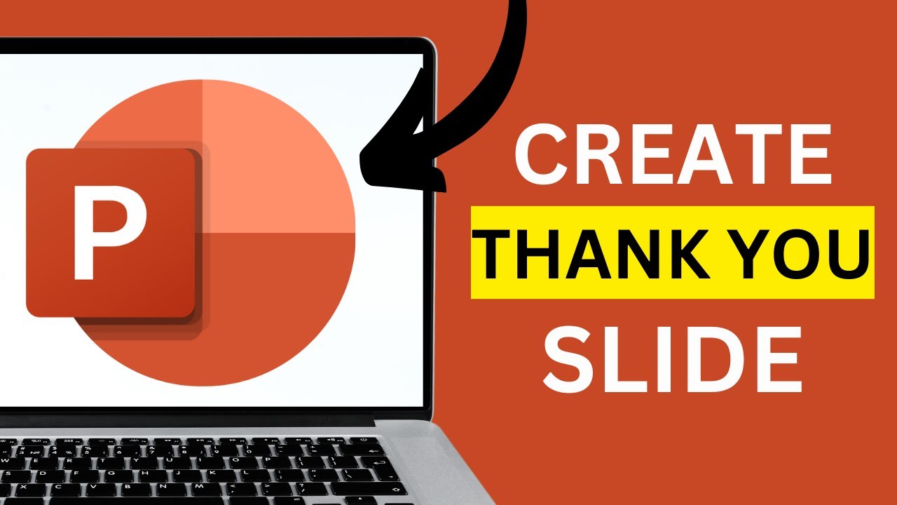 MODERN THANK YOU SLIDE IN POWERPOINT