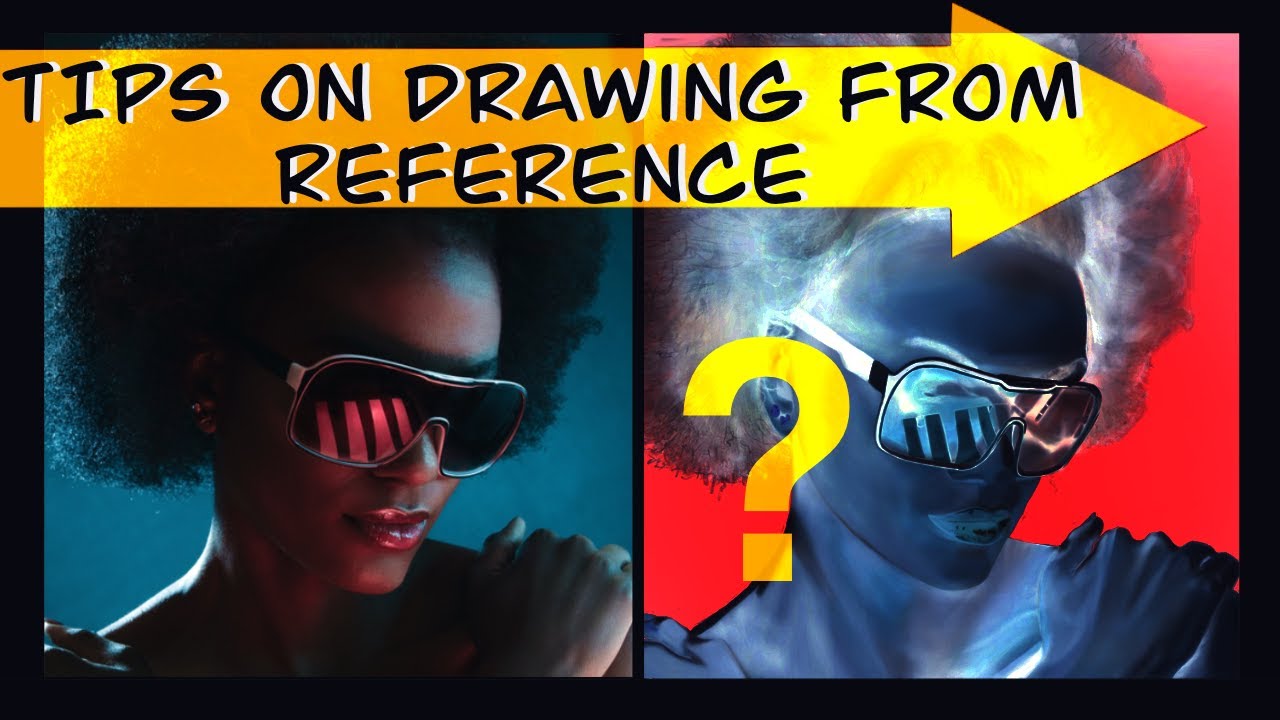 How to Draw from REFERENCE (with Ipad Procreate Timelapse) | Project Art Works